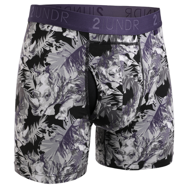 Swing Shift Boxer Brief 2 Pack - Great White - Rhino – 2UNDR