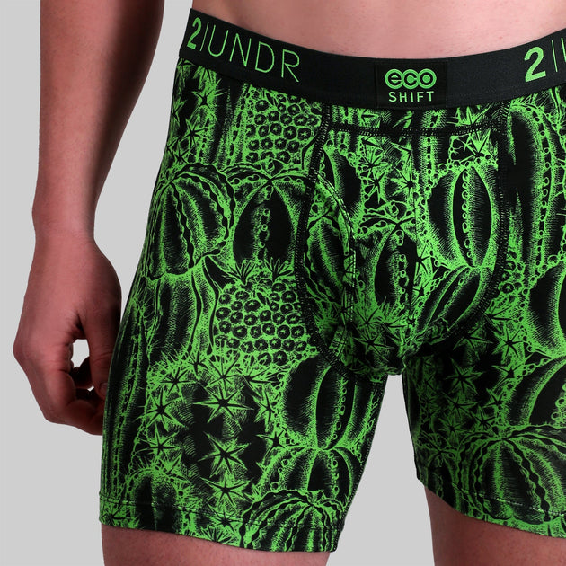 Eco Shift Boxer Brief - Cacti – 2UNDR