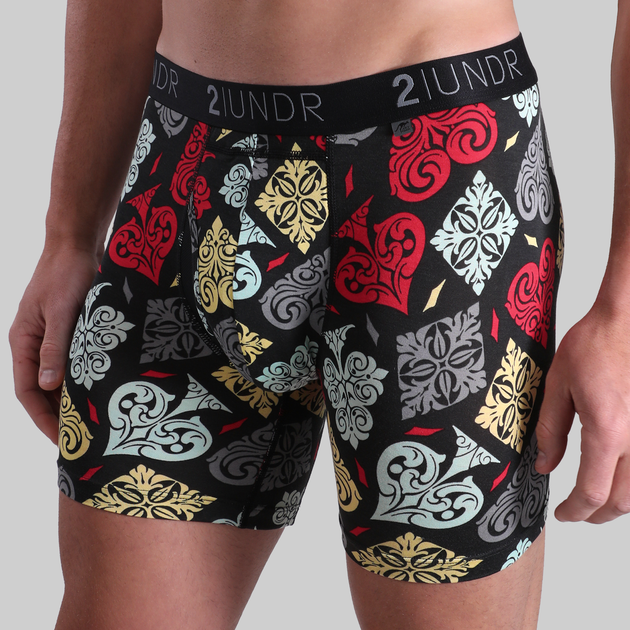 Swing Shift Boxer Brief - Spades – 2UNDR